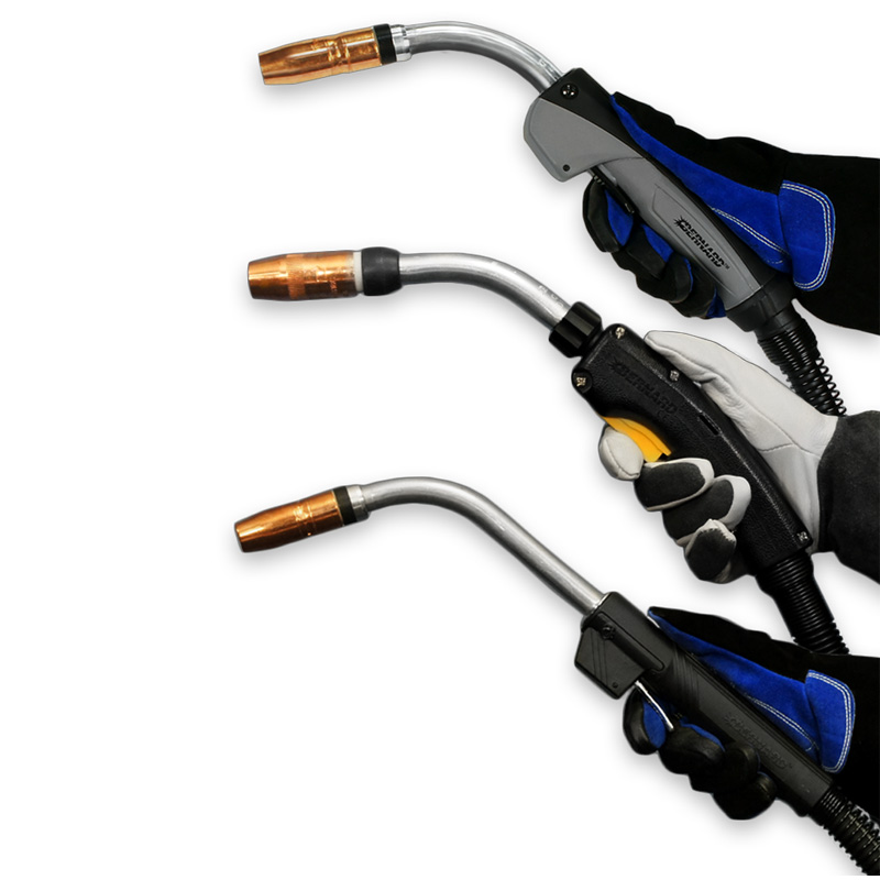 BTB Semi-Automatic Air-Cooled MIG Guns - Bernard and Tregaskiss