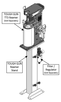 How To Install the TOUGH GUN Reamer Stand - Bernard and Tregaskiss