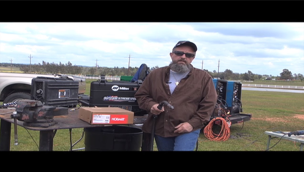 Jolson Welding discuss advantages of Bernard MIG guns, flux-cored guns ...