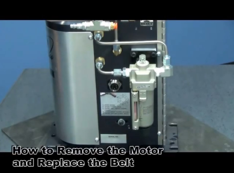 Video | Removing the Motor and Replacing the Belt in the Tregaskiss ...